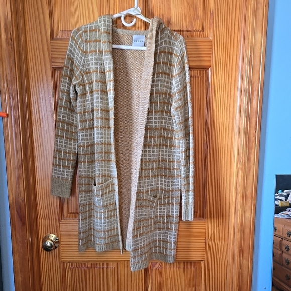Cyrus | Sweaters | Plaid Openfront Long Cardigan Sweater | Poshmark